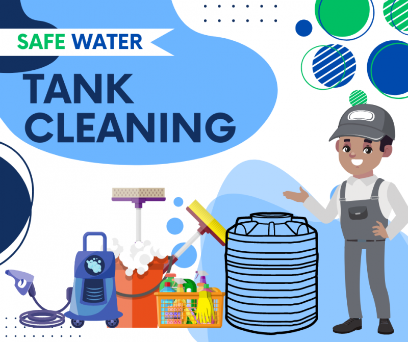 Why choose us for water tank cleaning? - Safe Water